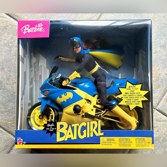 Barbie | Toys | 203 Dc Comics Batgirl And Batcycle Barbie Doll Set ...